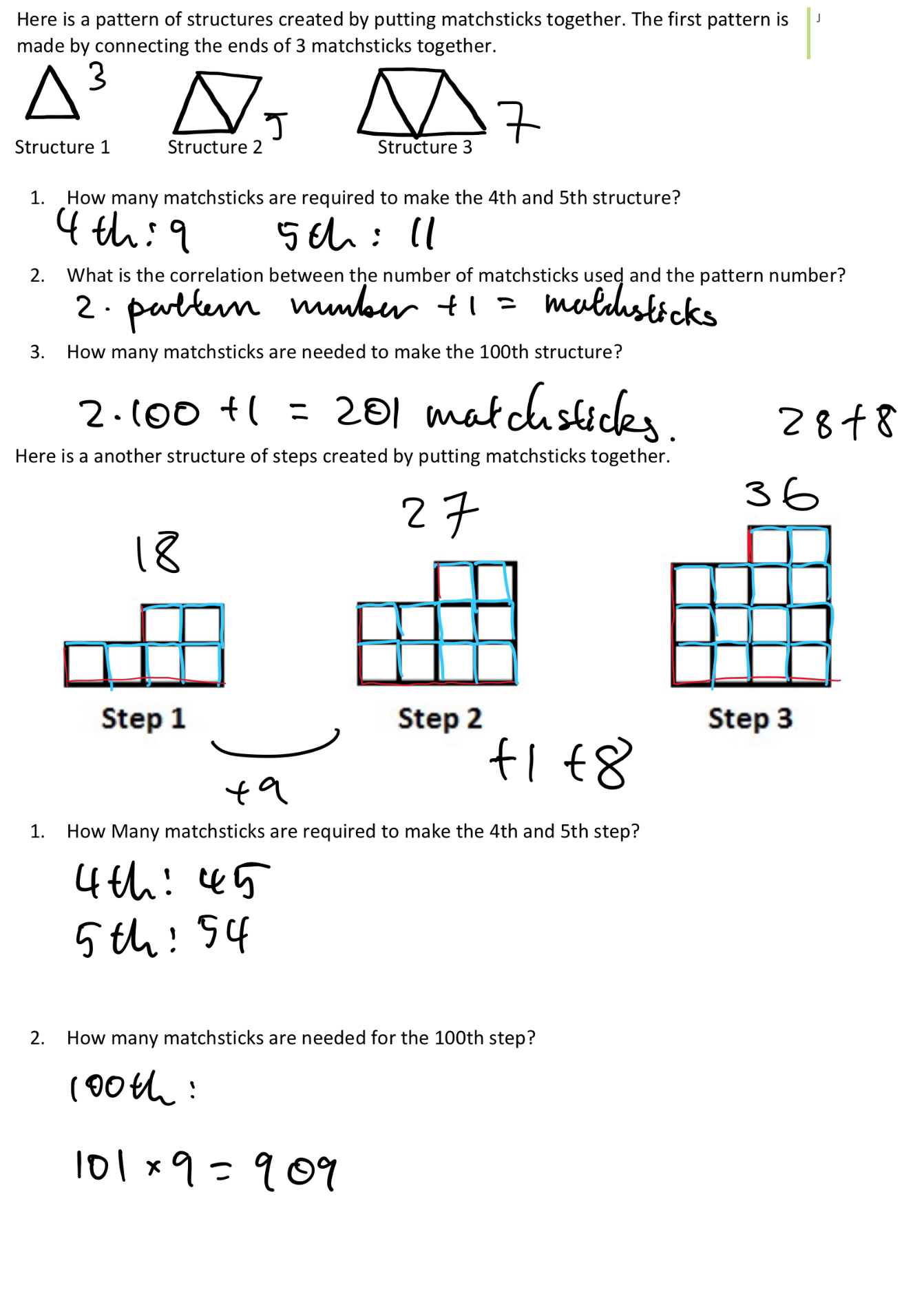 Term 1 Week 6 Junior Problems · Maths Club