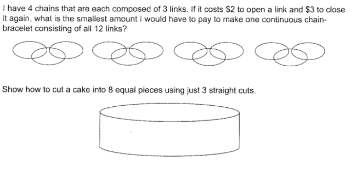 Term 1 Week 10 Junior Problems · Maths Club